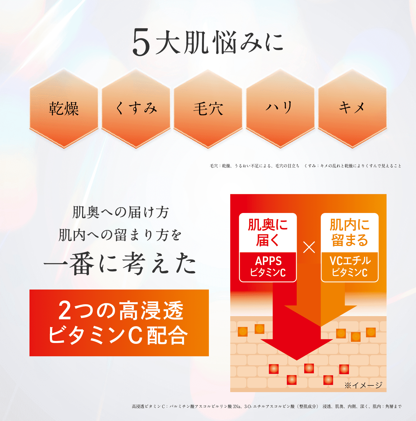 新・VC100エッセンスローションEX - 2月17日新発売 - 史上最高濃度！2倍になった高浸透ビタミンCローション｜ドクターシーラボ